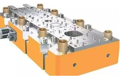 Modular design of punching and trimming components of progressive die ...
